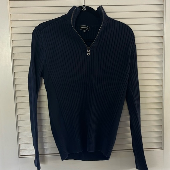 Express | Sweaters | Express Mens Pullover Quarter Zip | Poshmark